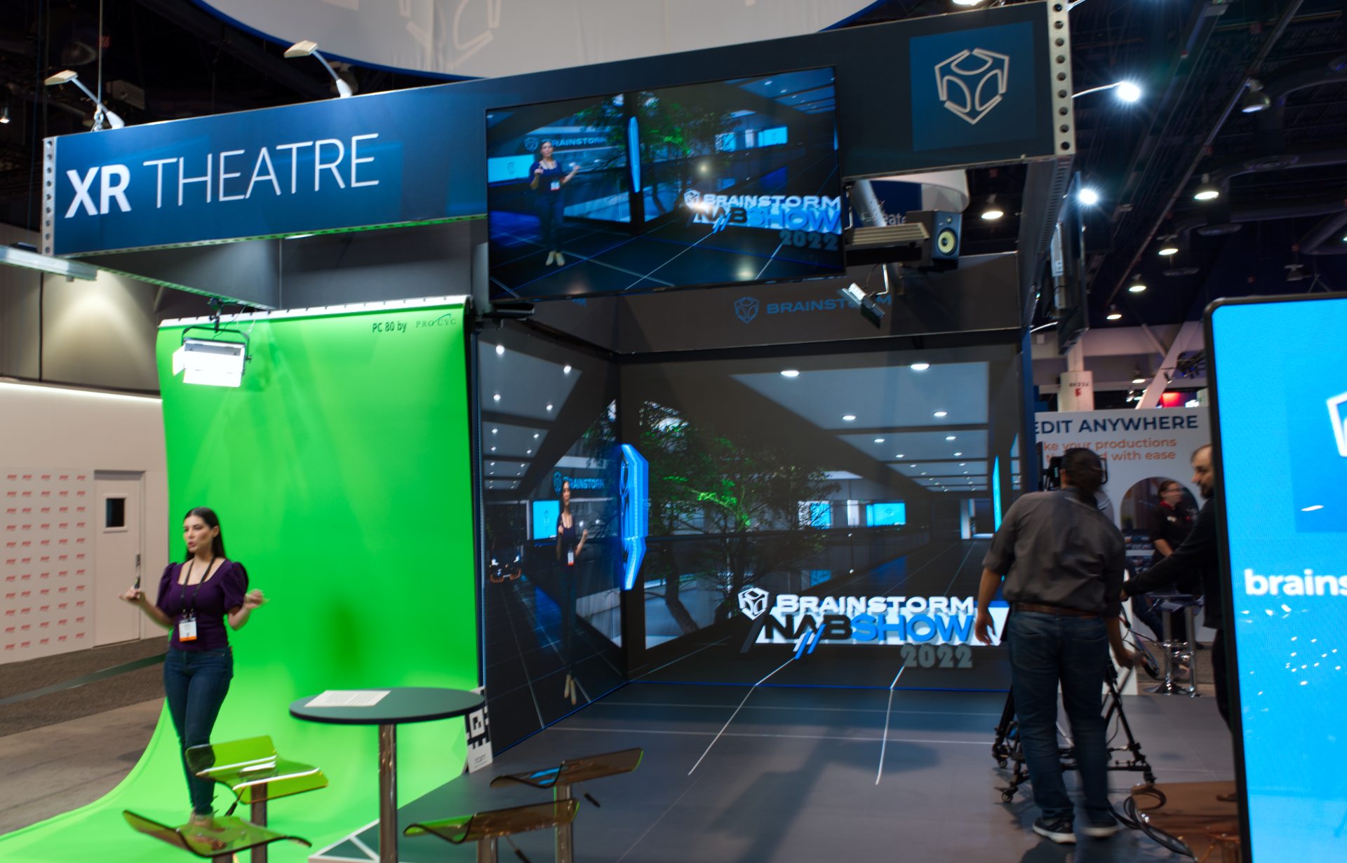Brainstorm selects Pro Cyc PC80 Portable Green Screen for NAB 2022 ... Brainstorm selects Pro Cyc PC80 Portable Green Screen for NAB 2022 ...