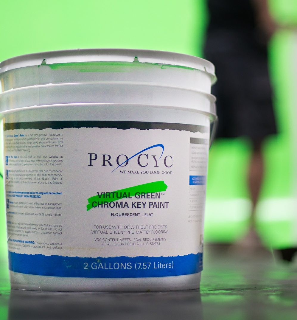 Shooting on a Green Screen: Does the Type of Green Matter? - Pro Cyc